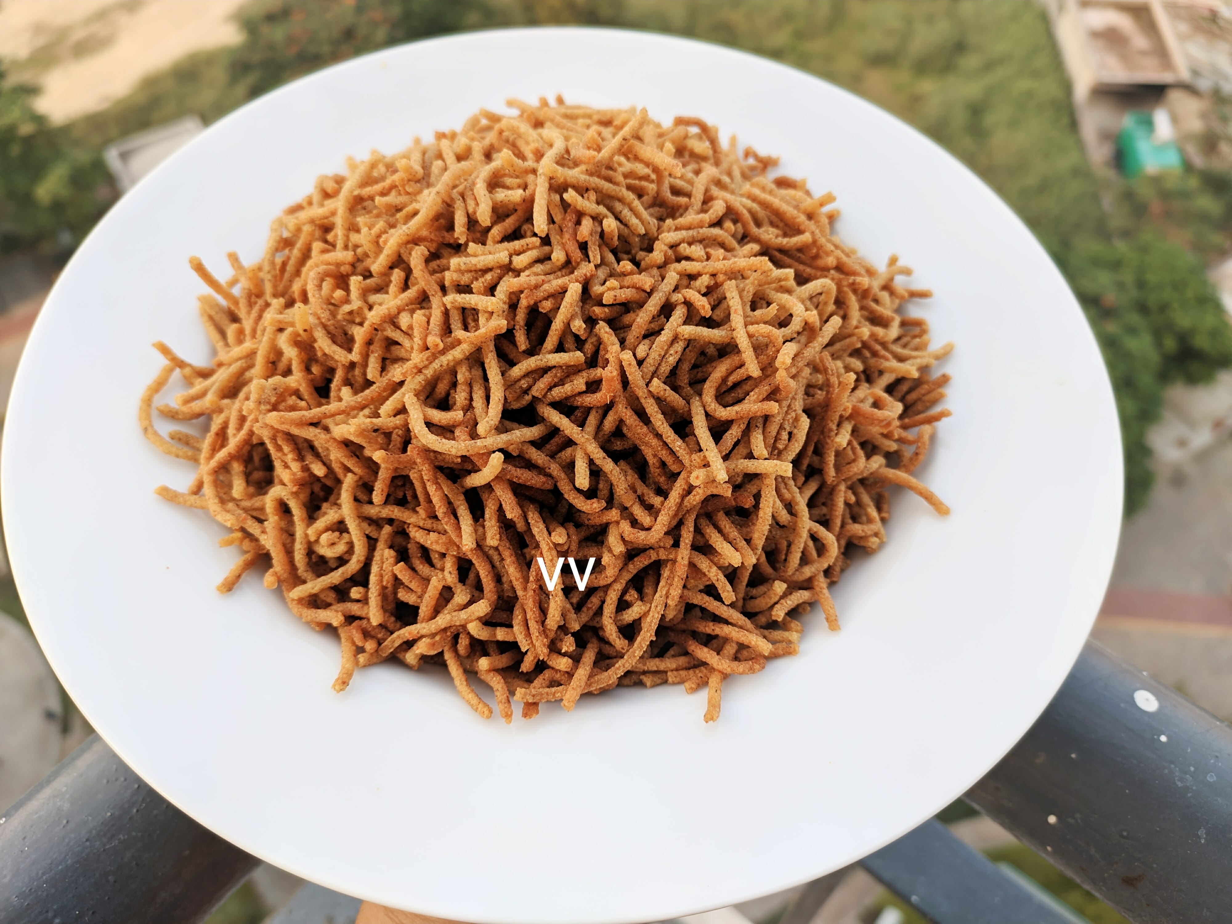 Alu Bhujiya Sev | The Millet Table